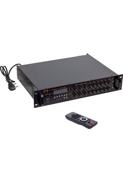 Magic Magıcvoıce MV-1217 USB Bt-Uk 6 Zon Anfi Rms 50W*1CH Max 400W +4-16-70-100V Trafolu Magic Magıcvoıce MV-1217 USB Bt-Uk 6 Zon Anfi Rms 50W*1CH Max 400W +4-16-70-100V Trafolu