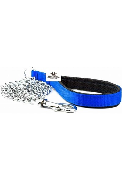 Nunbell Yumuşak Tutma Saplı 4 mm x 120 cm Zincir Köpek Gezdirme Tasması Nunbell Yumuşak Tutma Saplı 4 mm x 120 cm Zincir Köpek Gezdirme Tasması