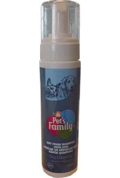 Pets Family Kedi&köpek Köpük Şampuan 200 ml