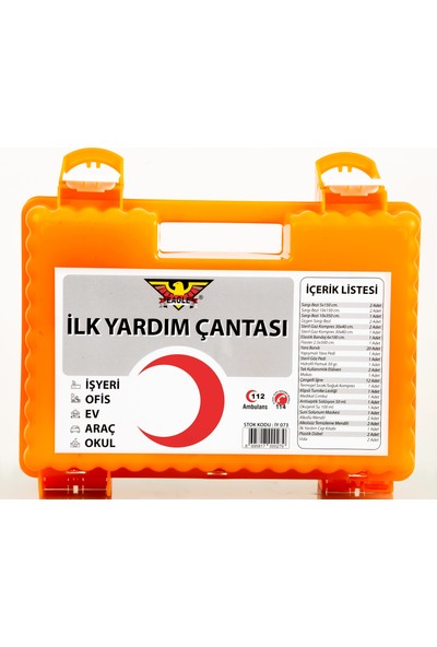 Çakır Ilk Yardım Seti Mavi Bayrak Ödüllü Marina