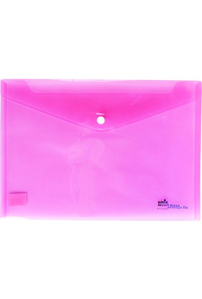 Umix Çıtçıtlı Şeffaf Zarf Dosya Pembe Umix Çıtçıtlı Şeffaf Zarf Dosya Pembe