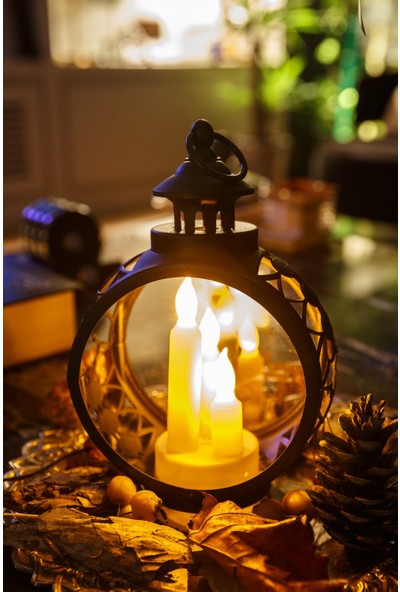 Arma House Country Tarzı Milano Pilli ve Usb'li LED Fener Arma House Country Tarzı Milano Pilli ve Usb'li LED Fener