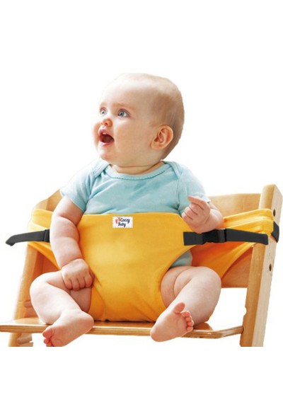 Coozy Baby Kumaş Mama Sandalyesi Mama Sandalyesi Emniyet Kemeri