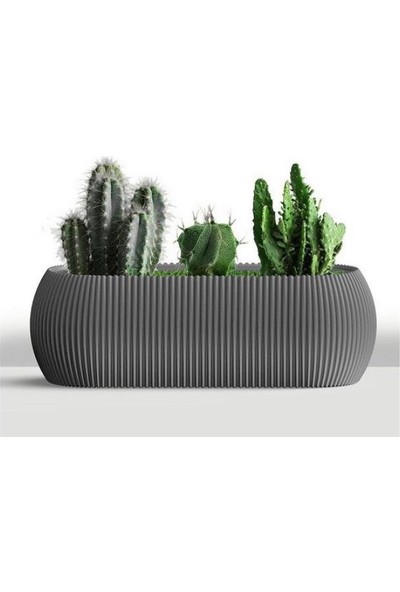 Karasu Plastik 2 No Uzun Mercan Saksı Karasu Plastik 2 No Uzun Mercan Saksı