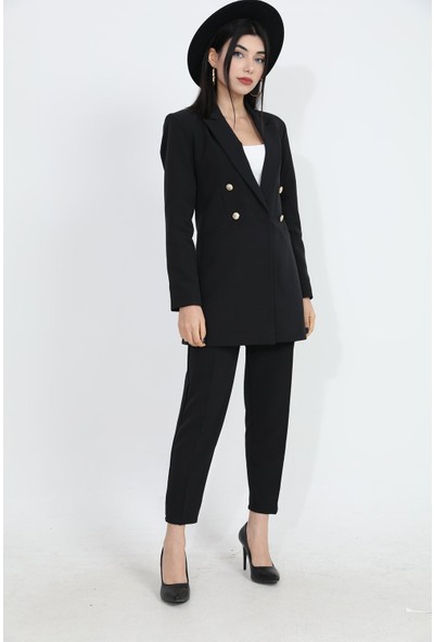 VprModa Omuzları Vatkalı Önü Çıtçıtlı Atlas Kumaş Kadın Blazer Ceket VprModa Omuzları Vatkalı Önü Çıtçıtlı Atlas Kumaş Kadın Blazer Ceket