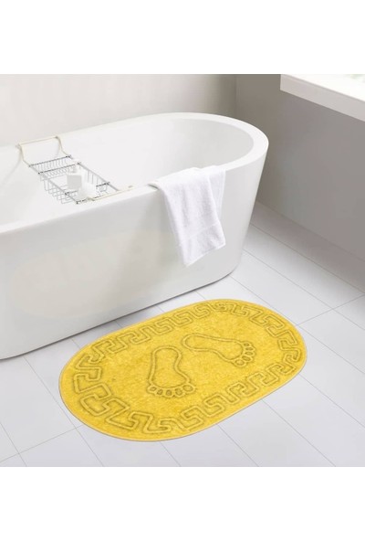 CTN Home Ayak Izli Paspas Sarı