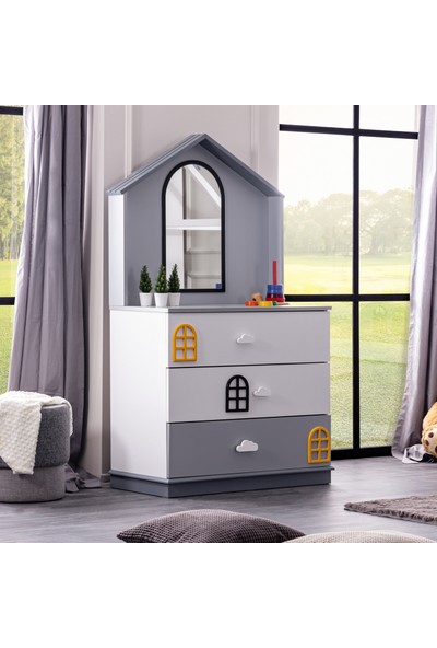 Setay Şifonyer, Dolce Montessori Aynalı Şifonyer