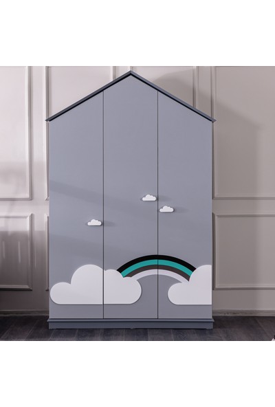 Setay Montessori Dolap, Bulut Montessori 3 Kapılı Gardırop