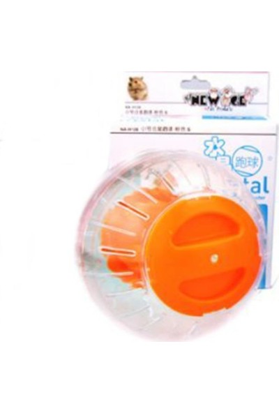 Mino Hamster Egzersiz Topu 12 cm Turuncu