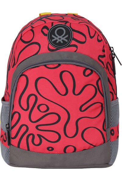 United Colors Of Benetton Anaokulu Çantası 70305 Kırmızı