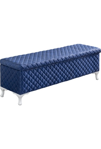 Setay Yatak Ucu Pufu Venüs Bench Sandıklı Ayakucu Pufu 120 cm