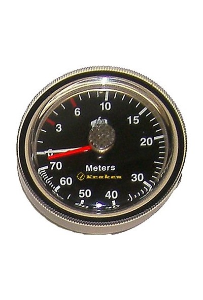Kraken Gösterge Derinlik Ölçer Kapsül 63 mm Siyah Ayarlı Kraken Gösterge Derinlik Ölçer Kapsül 63 mm Siyah Ayarlı