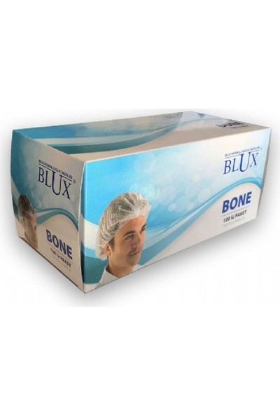 Tek Kullanımlık Tela Bone Beyaz 100'LÜ Kutu Tek Kullanımlık Tela Bone Beyaz 100'LÜ Kutu
