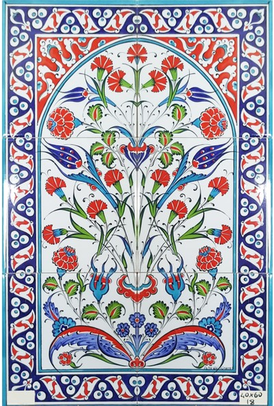 Can Seramik - El Dekoru Iznik Çinisi