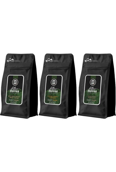 By Tüfekçi Swiss Chocolate, Fındık ve Karamel Aromalı Filtre Kahve Avantajlı Paket 3 x 250 gr By Tüfekçi Swiss Chocolate, Fındık ve Karamel Aromalı Filtre Kahve Avantajlı Paket 3 x 250 gr