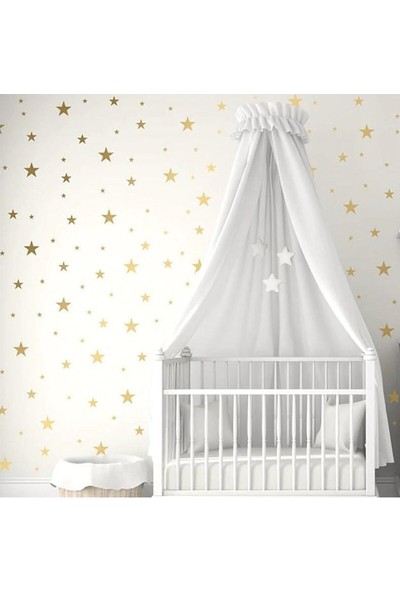 Dekolive Gold ( Altın Sarı ) Yıldız Sticker 105 Adet 3-4-5 cm Dekolive Gold ( Altın Sarı ) Yıldız Sticker 105 Adet 3-4-5 cm