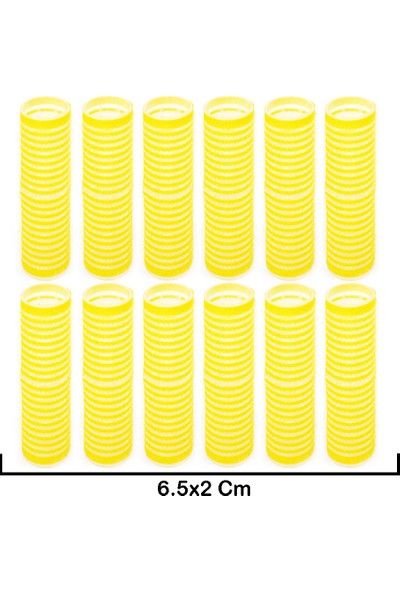 Esterella Küçük Yapışkan Bigudi 8243 - Sarı Esterella Küçük Yapışkan Bigudi 8243 - Sarı