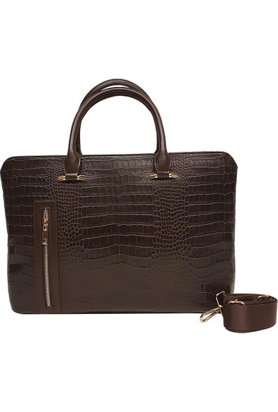 Ysmn Kadın Laptop & Evrak Çantası Kahverengi YC071981SKR03