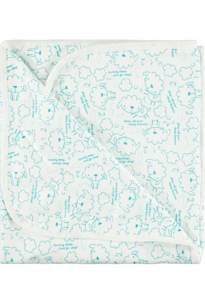 Kujju Bebek Battaniye 80X90 cm Mint Yeşili Kujju Bebek Battaniye 80X90 cm Mint Yeşili