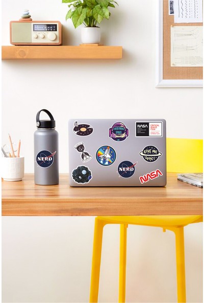 Ar Sticker Nasa Temalı Laptop Notebook Tablet Sticker Set 5 Ar Sticker Nasa Temalı Laptop Notebook Tablet Sticker Set 5