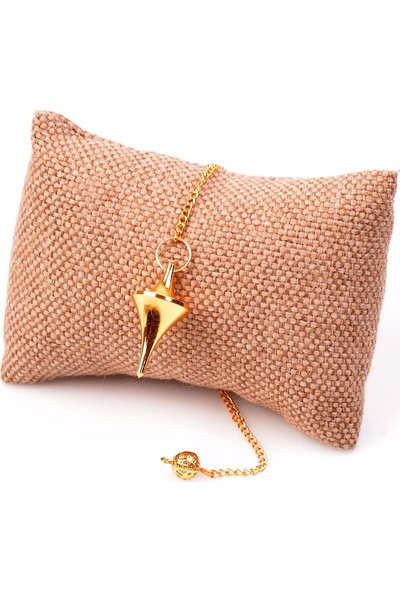 Taş Sandığı Pirinç Sarkaç - Topaç Şeklinde Pandül Taş Sandığı Pirinç Sarkaç - Topaç Şeklinde Pandül