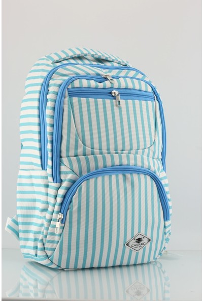 Cakard 19004/20107 Çizgili Sırt Çantası