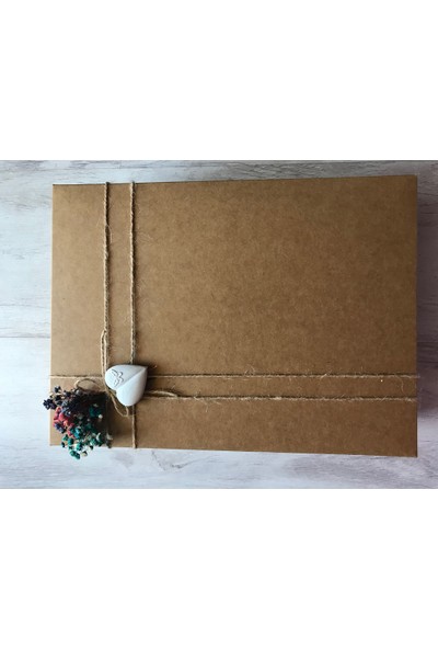Boxboxpense Boş Kraft Hediye Kutusu 30*20*10