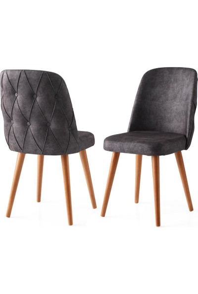 Sivasgözde Modern Yemek Odası Mutfak Sandalyesi Loft 2 Li Set Sivasgözde Modern Yemek Odası Mutfak Sandalyesi Loft 2 Li Set
