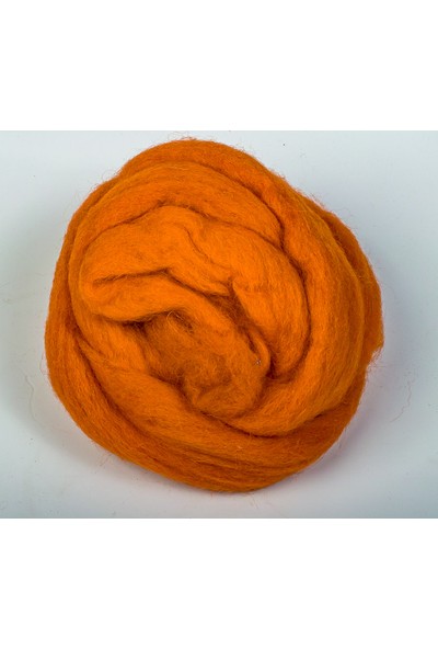 Taru Keçe Yünü Turuncu
