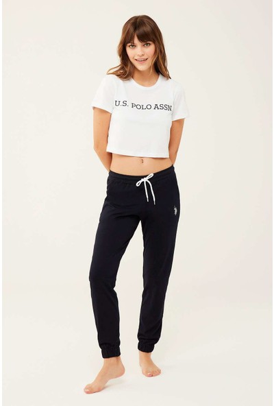 U.s. Polo Assn. Kadın Beyaz Kısa T-Shirt