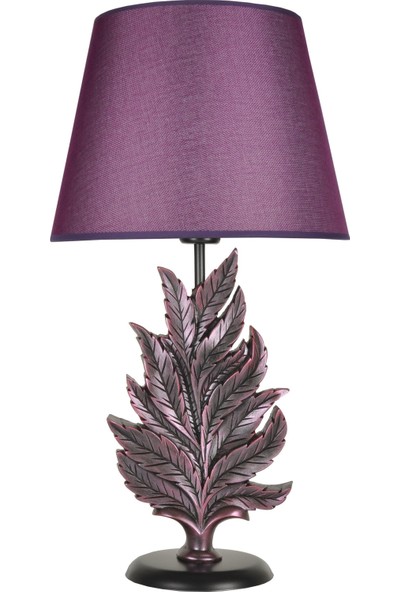 Qdec Modern Dizayn Yaprak Abajur Mor Mor Qdec Modern Dizayn Yaprak Abajur Mor Mor