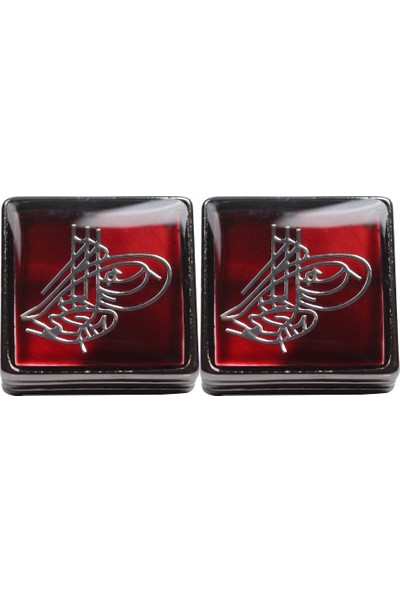 Ysf Desenli Kol Düğmesi KD3034 Ysf Desenli Kol Düğmesi KD3034