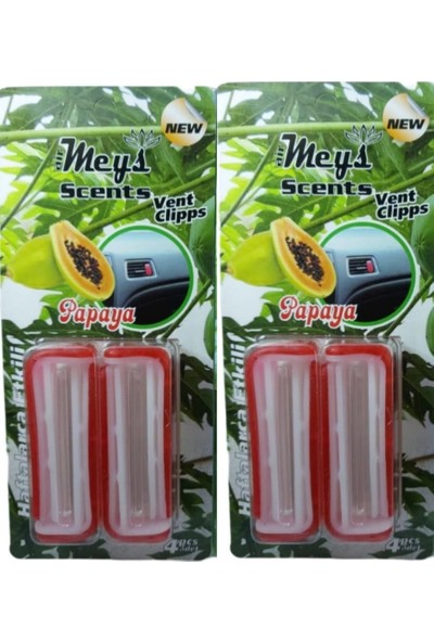 Meys Oto Petek Kokusu Papaya 2 Paket ( 8 Adet ) Meys Oto Petek Kokusu Papaya 2 Paket ( 8 Adet )