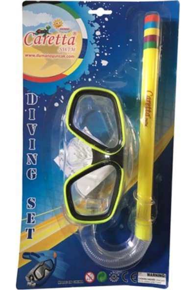 Caretta Maske Snorkel Set Junior (3409)