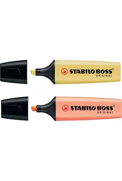 Stabilo Boss Original Pastel Fosforlu Kalem 2 Renk Stabilo Boss Original Pastel Fosforlu Kalem 2 Renk