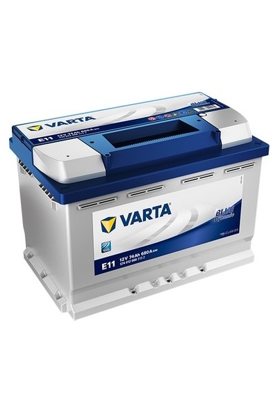 Varta Akü 12 Volt 74 Amper