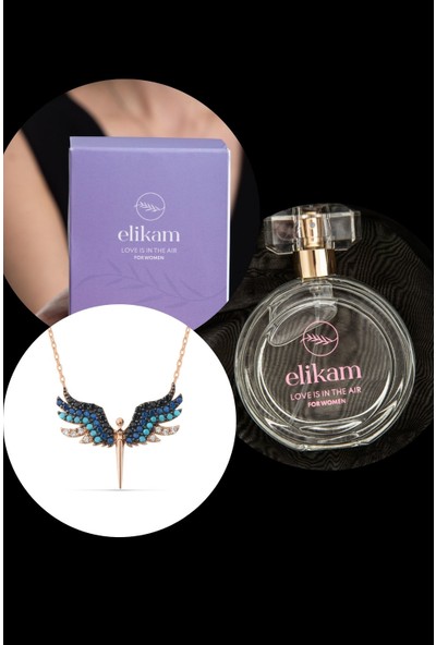 Elika Silver Kadın Parfüm ve Melek Model Zirkon Taşlı 925 Ayar Gümüş Kolye Elika Silver Kadın Parfüm ve Melek Model Zirkon Taşlı 925 Ayar Gümüş Kolye