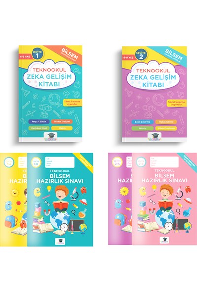 Bilsem Hazırlık Seviye 1 ve Seviye 2 Seti (S1+S2) Bilsem Hazırlık Seviye 1 ve Seviye 2 Seti (S1+S2)