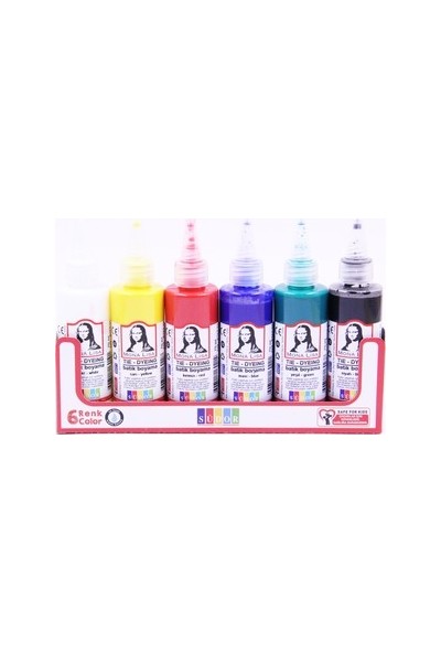 Südor Monalisa Batik Boyası 6 x 40 ml Set