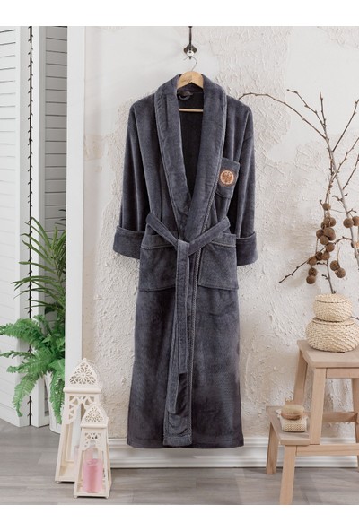 Philippus Kadife Bleda Şalyaka Erkek Bornozu