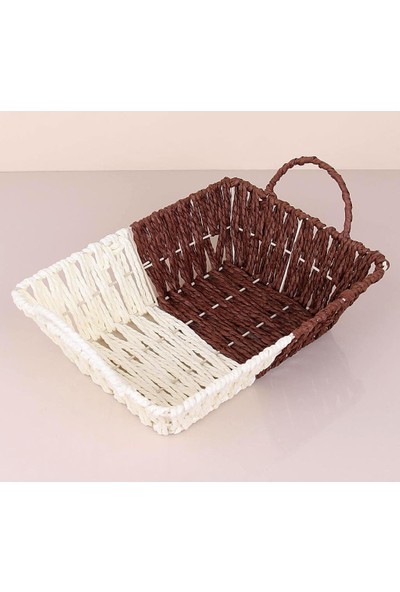 Tvet T40042 20 x 30 cm Hasırlı Ekmek Sepeti