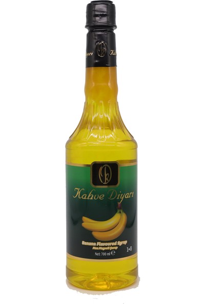 Kahve Diyarı Muz Aromalı Kahve & Kokteyl Şurup 700 ml