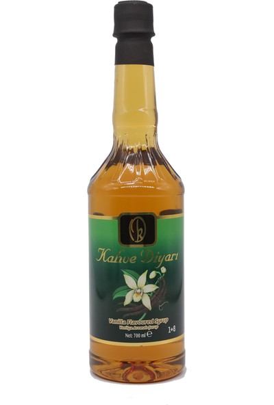 Kahve Diyarı Vanilya Aromalı Kahve & Kokteyl Şurup 700 ml