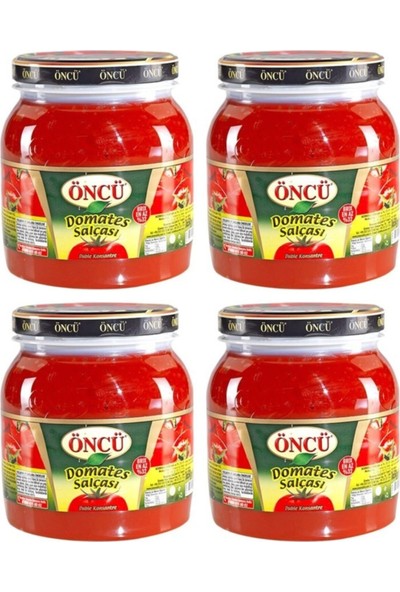Öncü Domates Salçası Pet 1650 gr 4'lü Öncü Domates Salçası Pet 1650 gr 4'lü