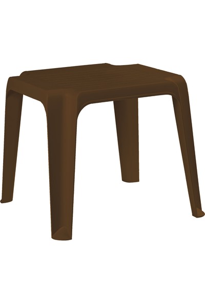 Romanoset Plastik 4'lü Mono Plastik Sehpa