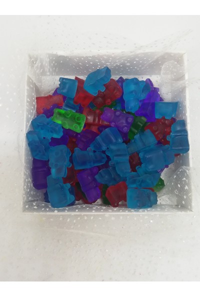 Dolce Sabun - Kokulu Süs Sabunu - Şeker Gibi Ayıcıklar - Rengarenk - 100 Adet Dolce Sabun - Kokulu Süs Sabunu - Şeker Gibi Ayıcıklar - Rengarenk - 100 Adet