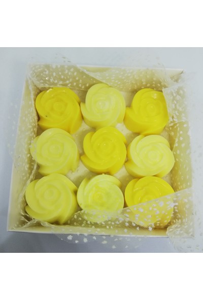 Dolce Sabun - Kokulu Süs Sabunu - Gül 9 Adet Sarı Dolce Sabun - Kokulu Süs Sabunu - Gül 9 Adet Sarı