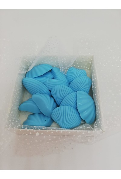 Dolce Sabun - Kokulu Süs Sabunu - Deniz Kabukları 15 Adet Mavi