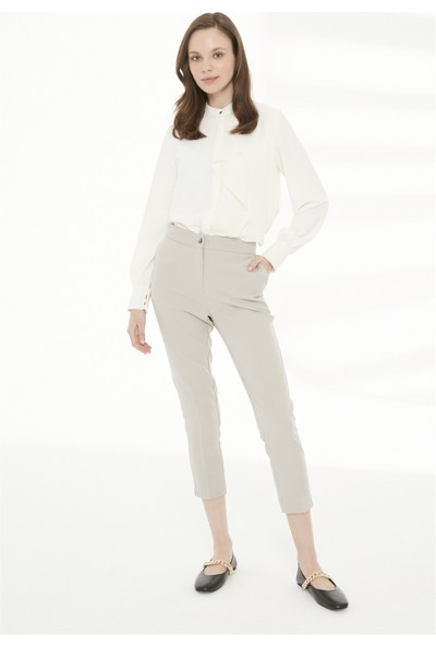 Zühre Pantolon Gri P-0024