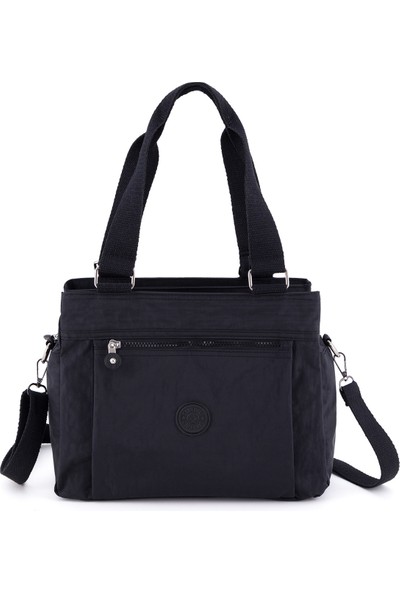 BAGzy Krinkil Çok Gözlü Kol ve Omuz Çantası BAGzy Krinkil Çok Gözlü Kol ve Omuz Çantası